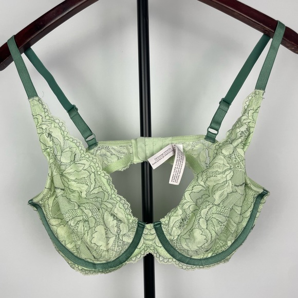 Auden | Intimates & Sleepwear | Auden Green Lace Full Coverage Unlined ...